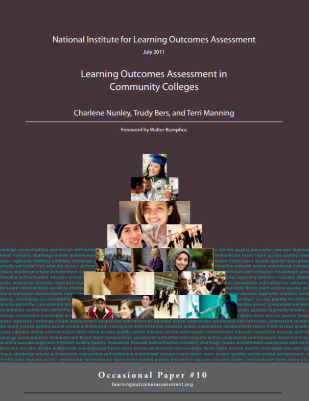 Learning Outcomes Assessment in Community Colleges